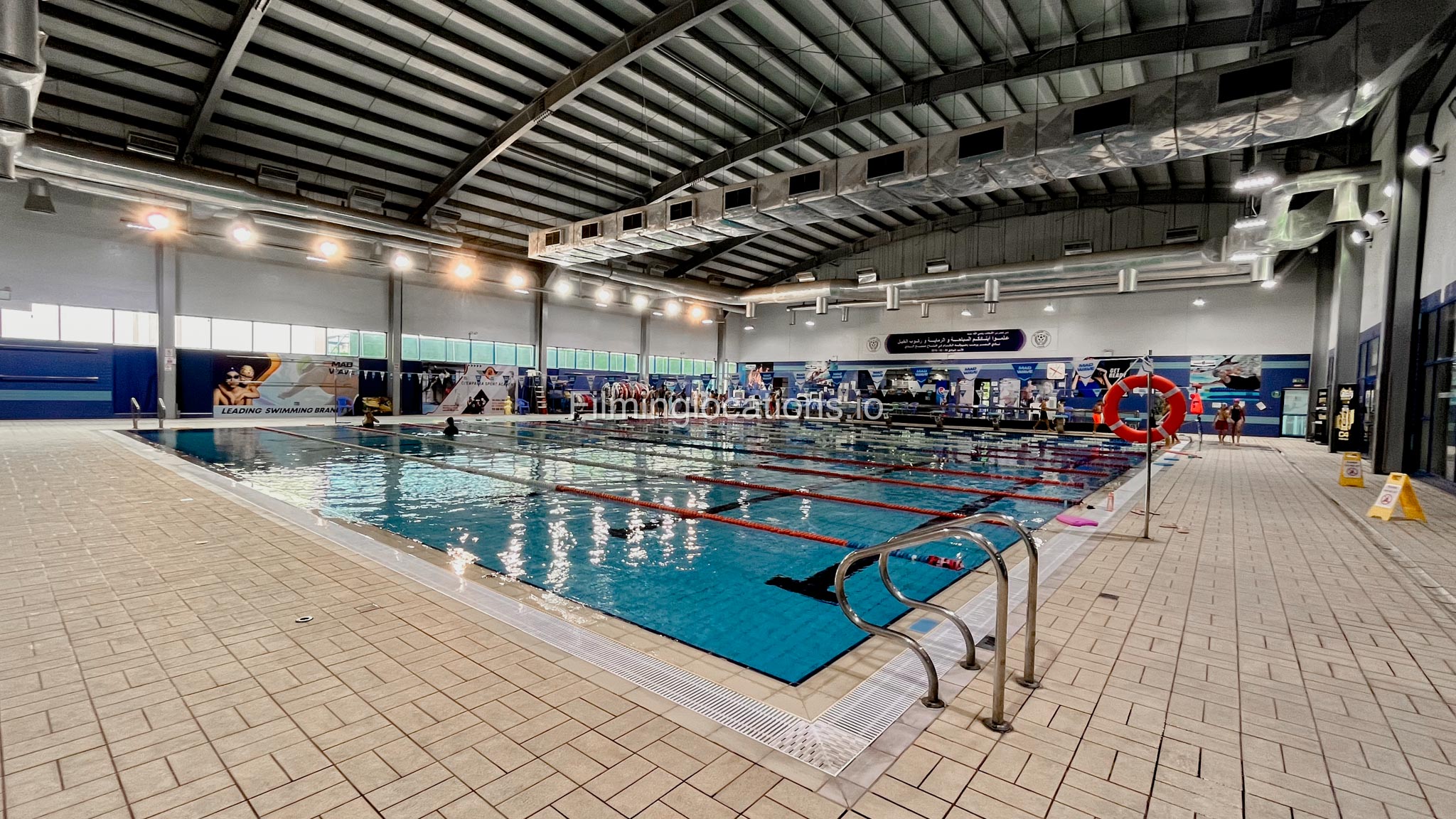 An Ultimate Spacious Indoor Swimming Pool near Karama | Filming Locations
