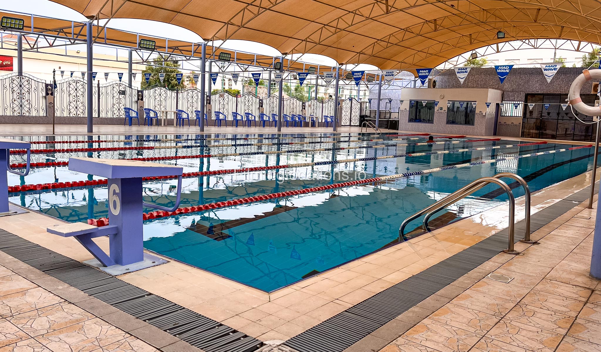 A Superbly Huge Outdoor Pool near Umm Hurair | Filming Locations