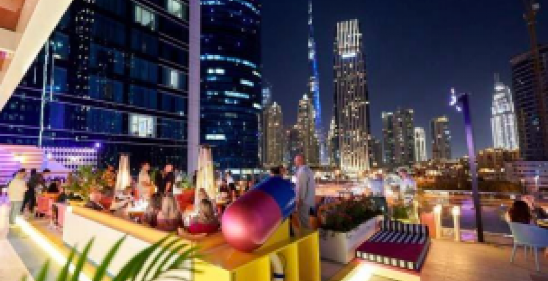 Stunning Rooftop Restaurant with Burj Khalifa View in Downtown ...