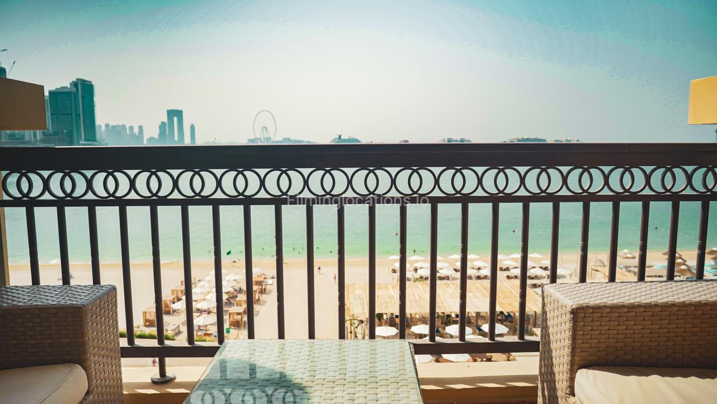 Beautiful Terrace with Dubai Eye View | Filming Locations