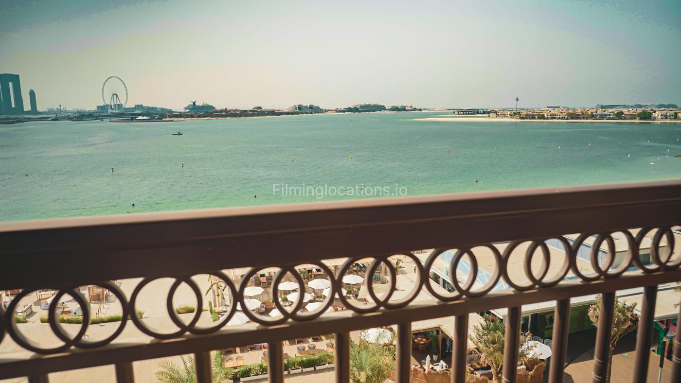 Beautiful Terrace with Dubai Eye View | Filming Locations