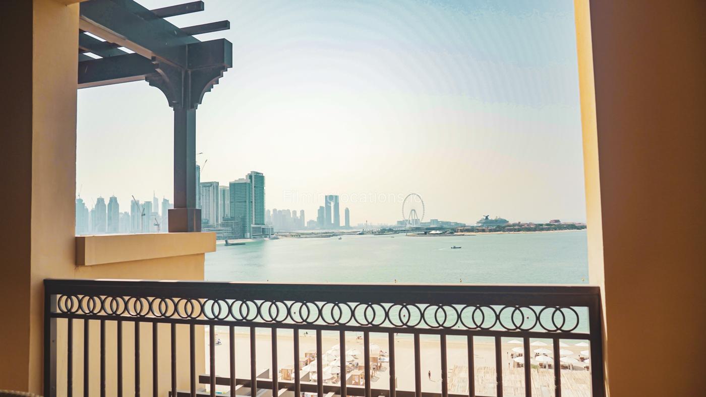 Beautiful Terrace with Dubai Eye View | Filming Locations