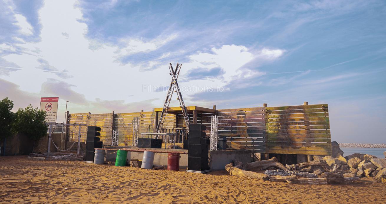 An Awesome Dance Stage in RAK | Filming Locations