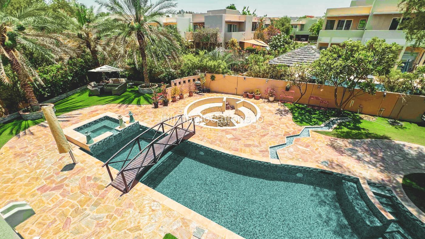 Glorious Villa with swimming pool in Arabian Ranches | Filming Locations
