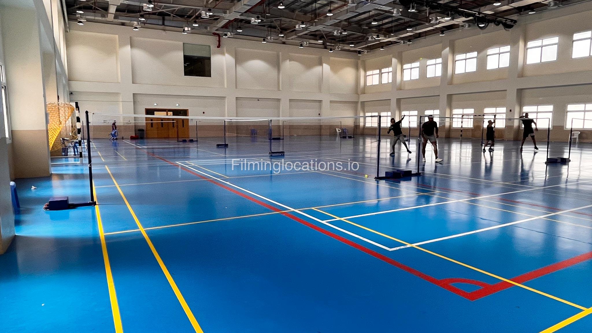 Incredible Indoor Badminton Court in Al Quoz | Filming Locations