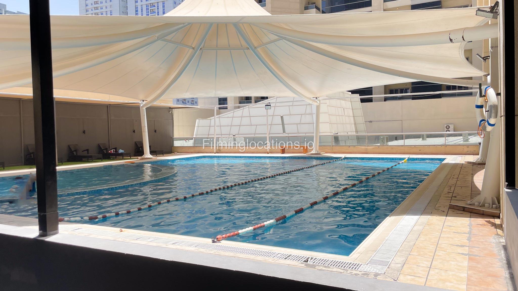 Incredible Pool, Boxing Area and Dance Studio in Ajman | Filming Locations