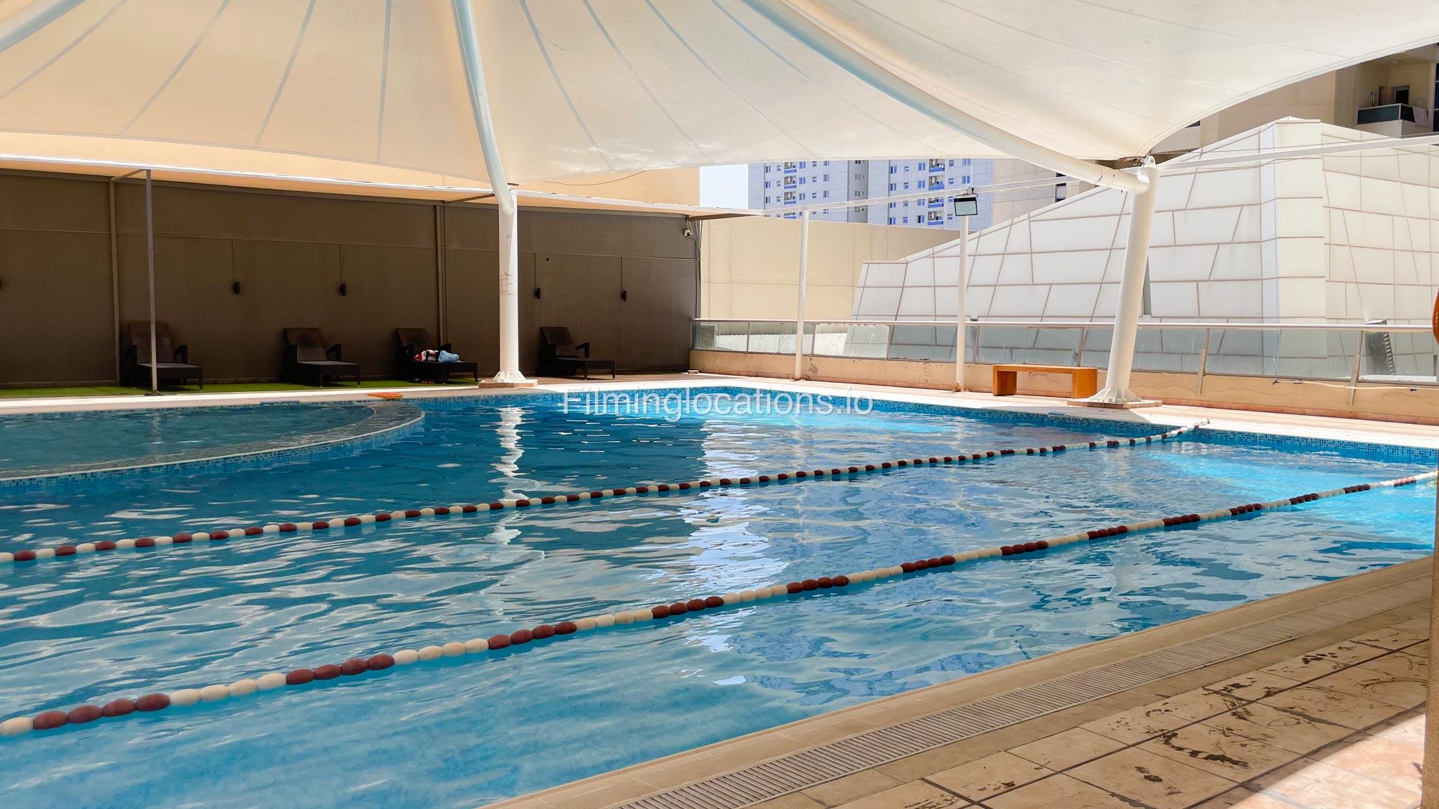 Incredible Pool, Boxing Area and Dance Studio in Ajman | Filming Locations