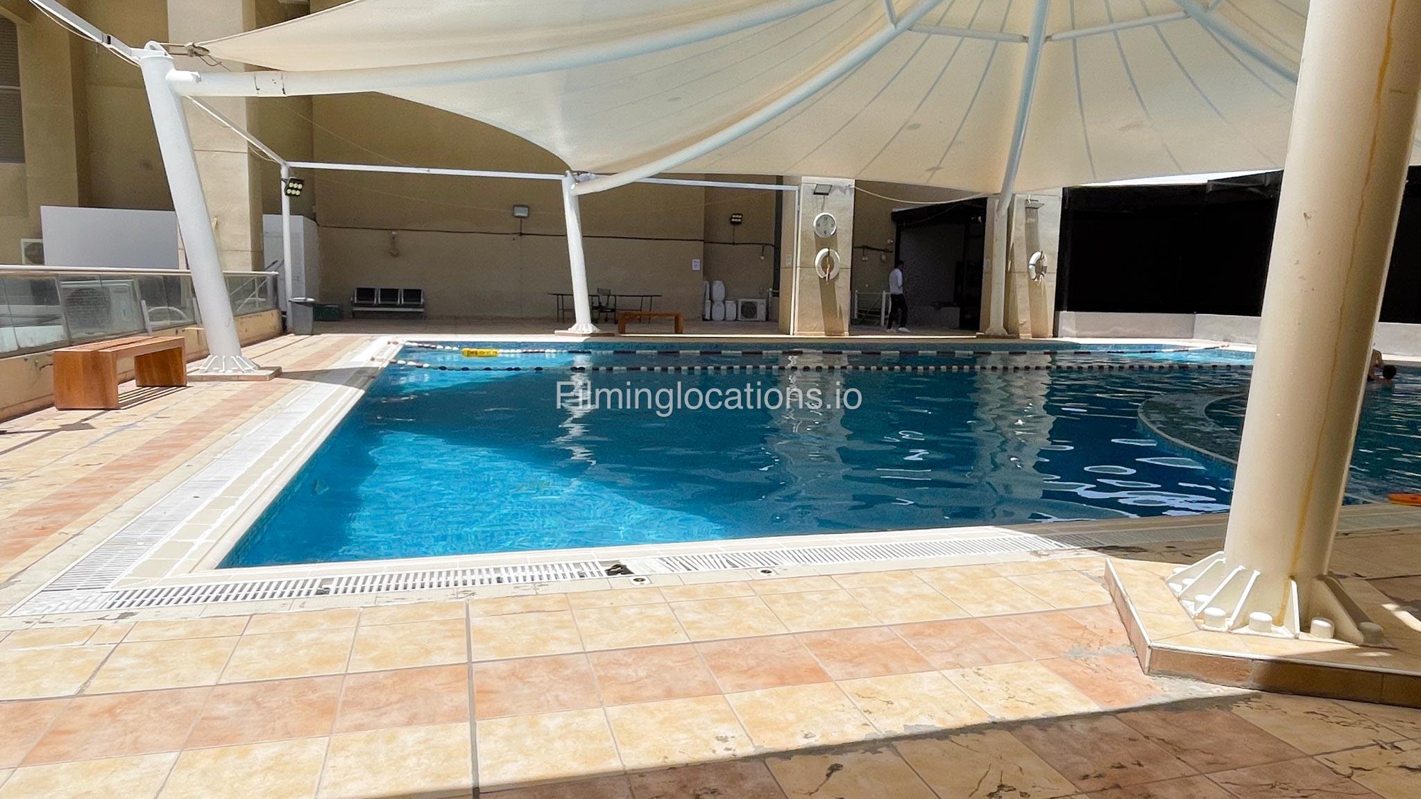 Incredible Pool, Boxing Area and Dance Studio in Ajman | Filming Locations