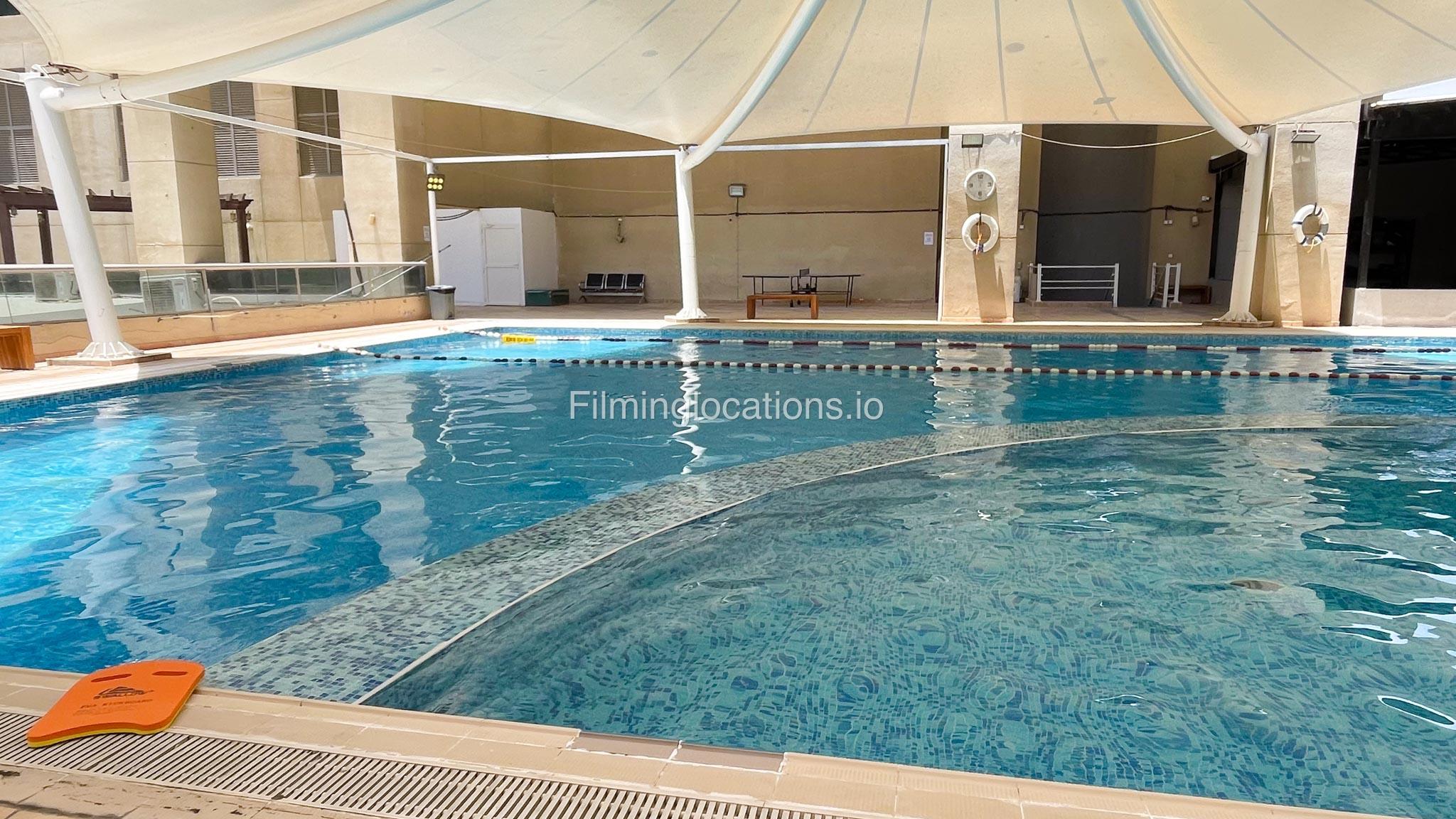 Incredible Pool, Boxing Area and Dance Studio in Ajman | Filming Locations