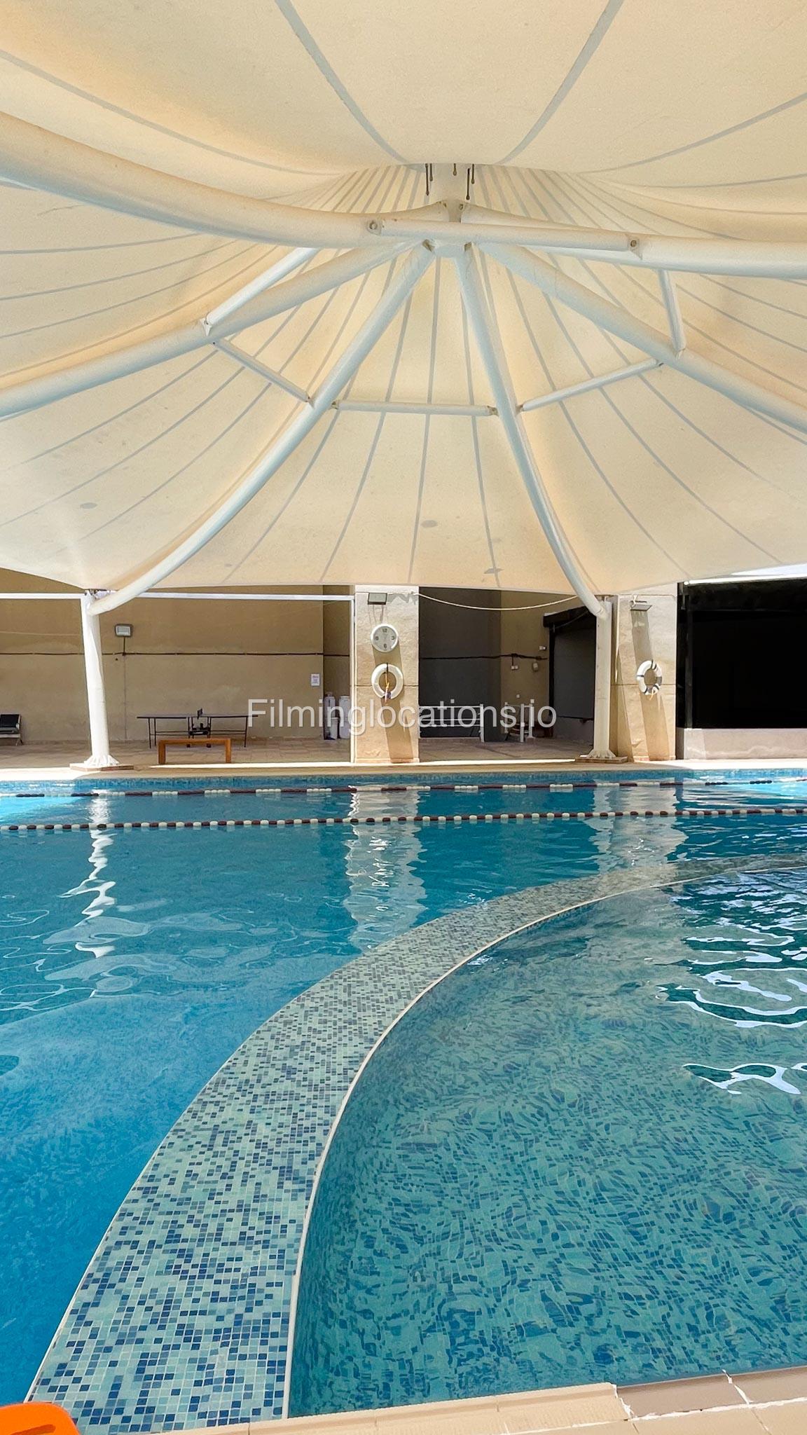 Incredible Pool, Boxing Area and Dance Studio in Ajman | Filming Locations