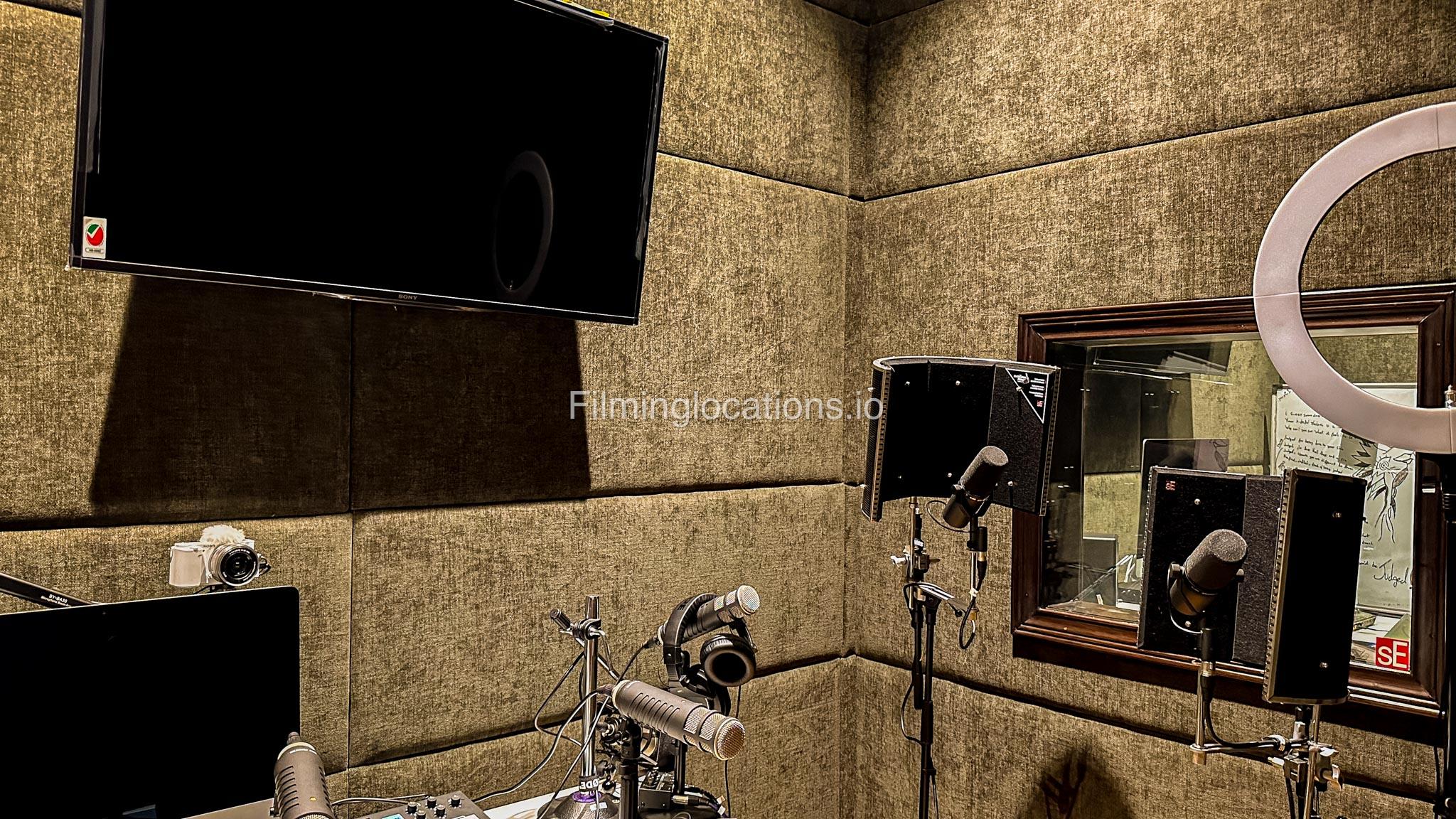 Compact - Fully Equipped Podcast Studio in Sharjah | Filming Locations