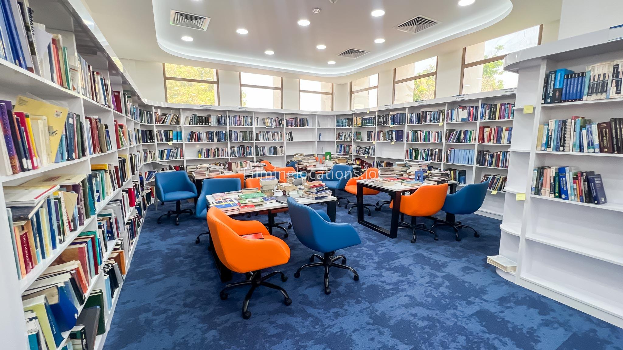 Vibrant Library in Ajman | Filming Locations